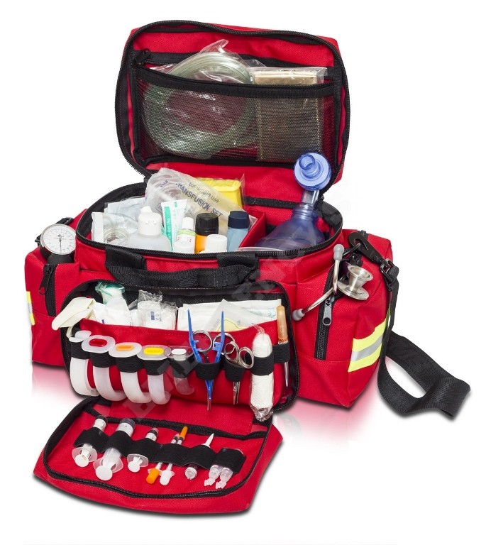 ELITE BAGS EMS BAG LIGHT - RED Emergencies bags and backpacks