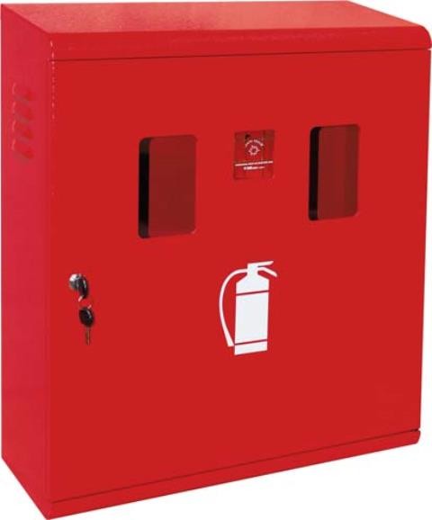 FIRE EXTINGUISHER SMART CABINET FOR TWO 4-6 KG/L WITH KEY Cabinets ...