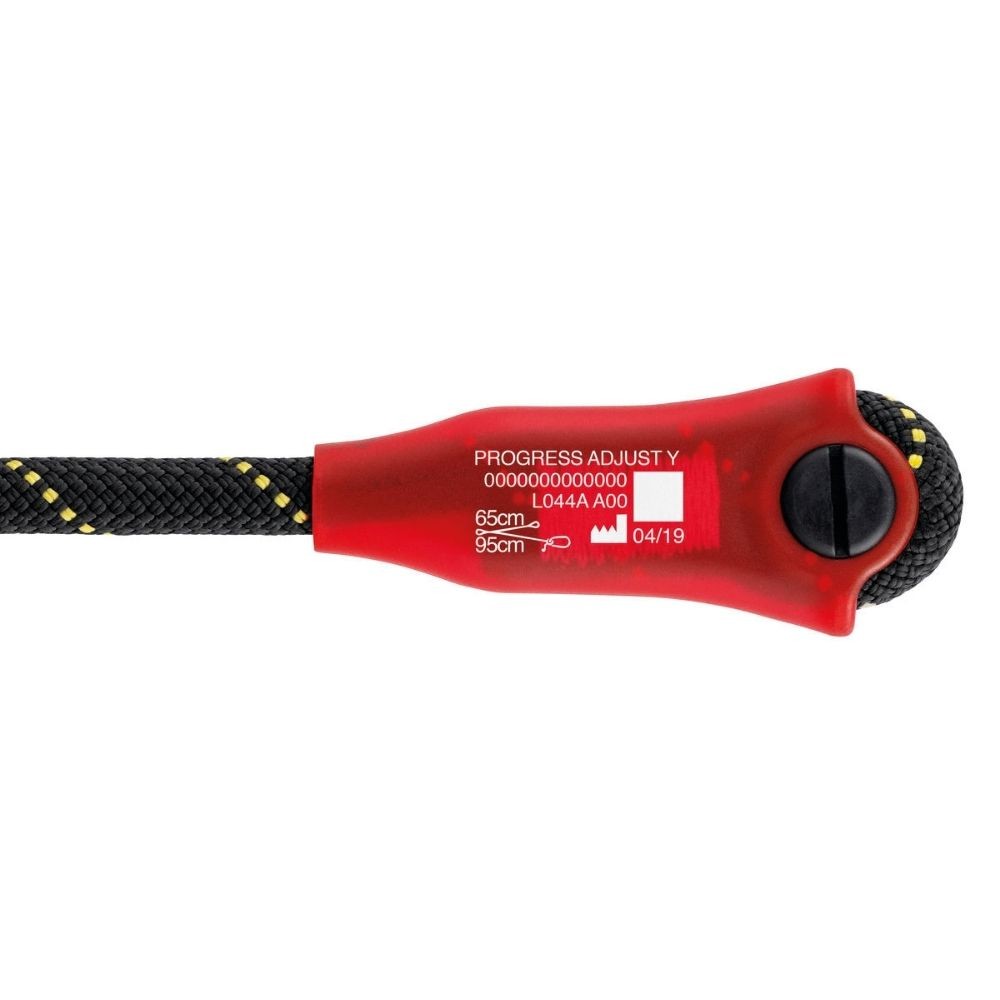 PETZL PROGRESS ADJUST-Y DOUBLE PROGRESSION LANYARD Climbing ropes a...