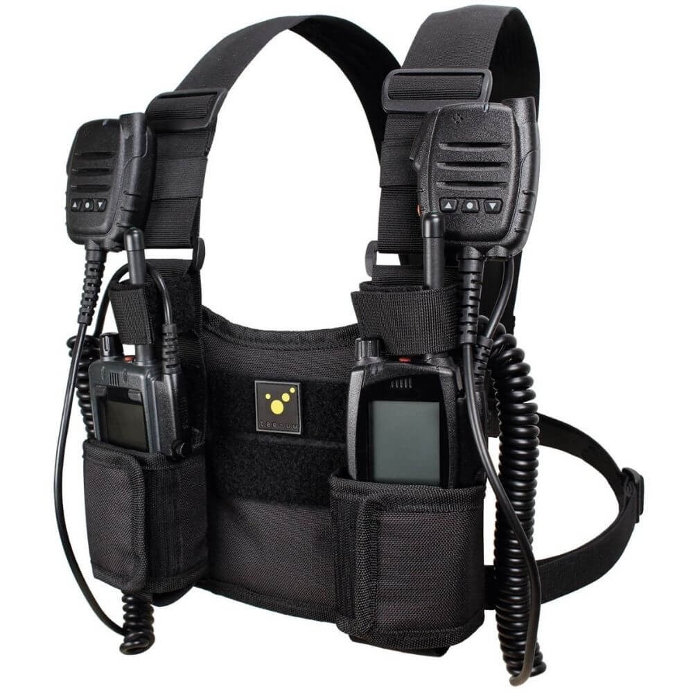 TEE-UU CHEST TWIN RADIO HARNESS Radios