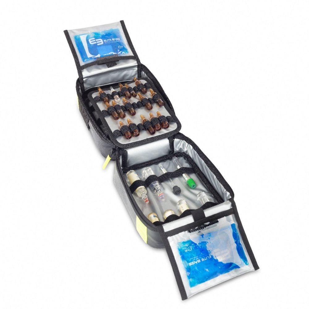 ELITE BAGS POULERBOX'S AMPULARIUM 128 AMPULLEN - SCHWARZ Ampullarium