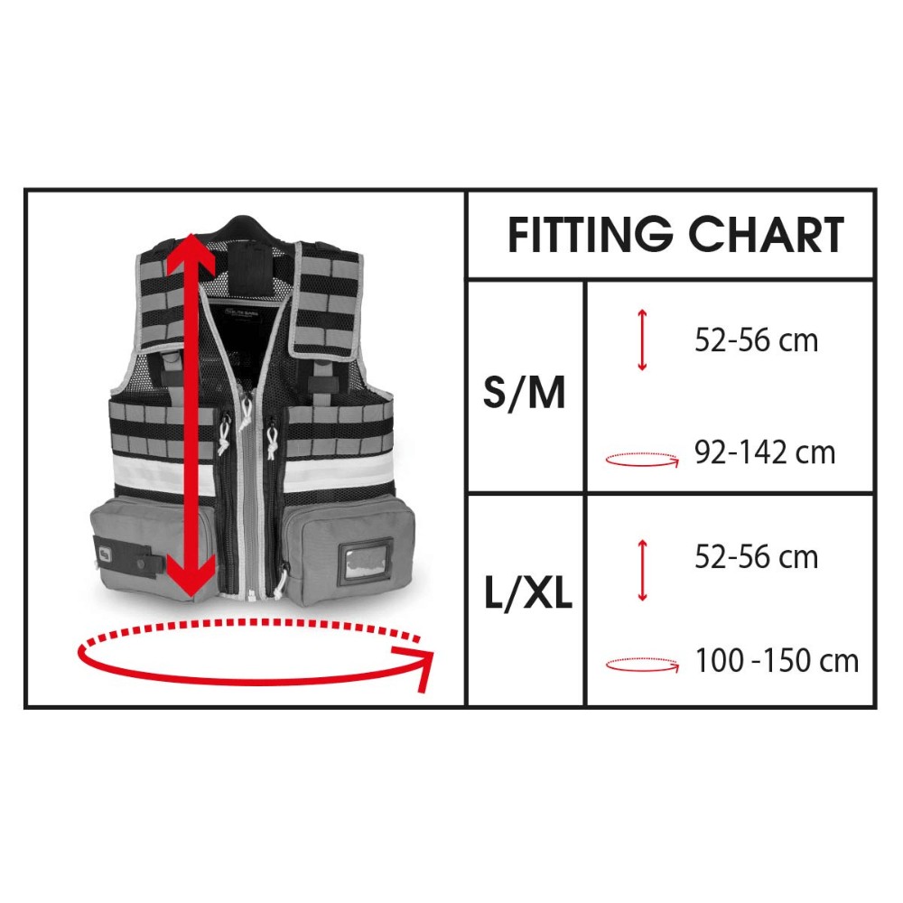 ELITE BAGS EMERGENCY INTERVENTION VEST - BLUE Emergency protective ...