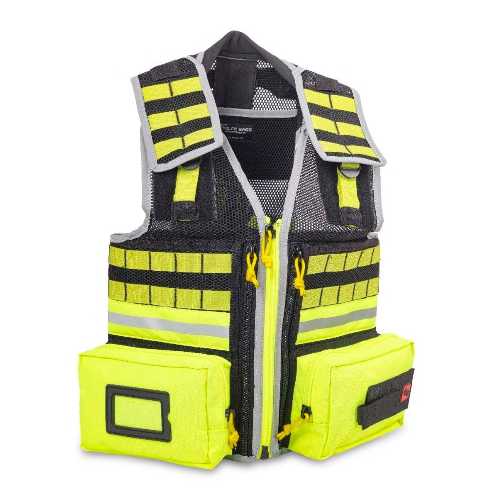 ELITE BAGS EMERGENCY INTERVENTION VEST - YELLOW Emergency protectiv...