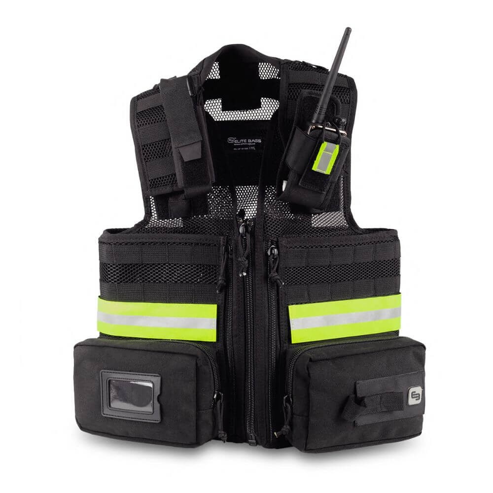ELITE BAGS EMERGENCY INTERVENTION VEST’S - BLACK Protective clothing