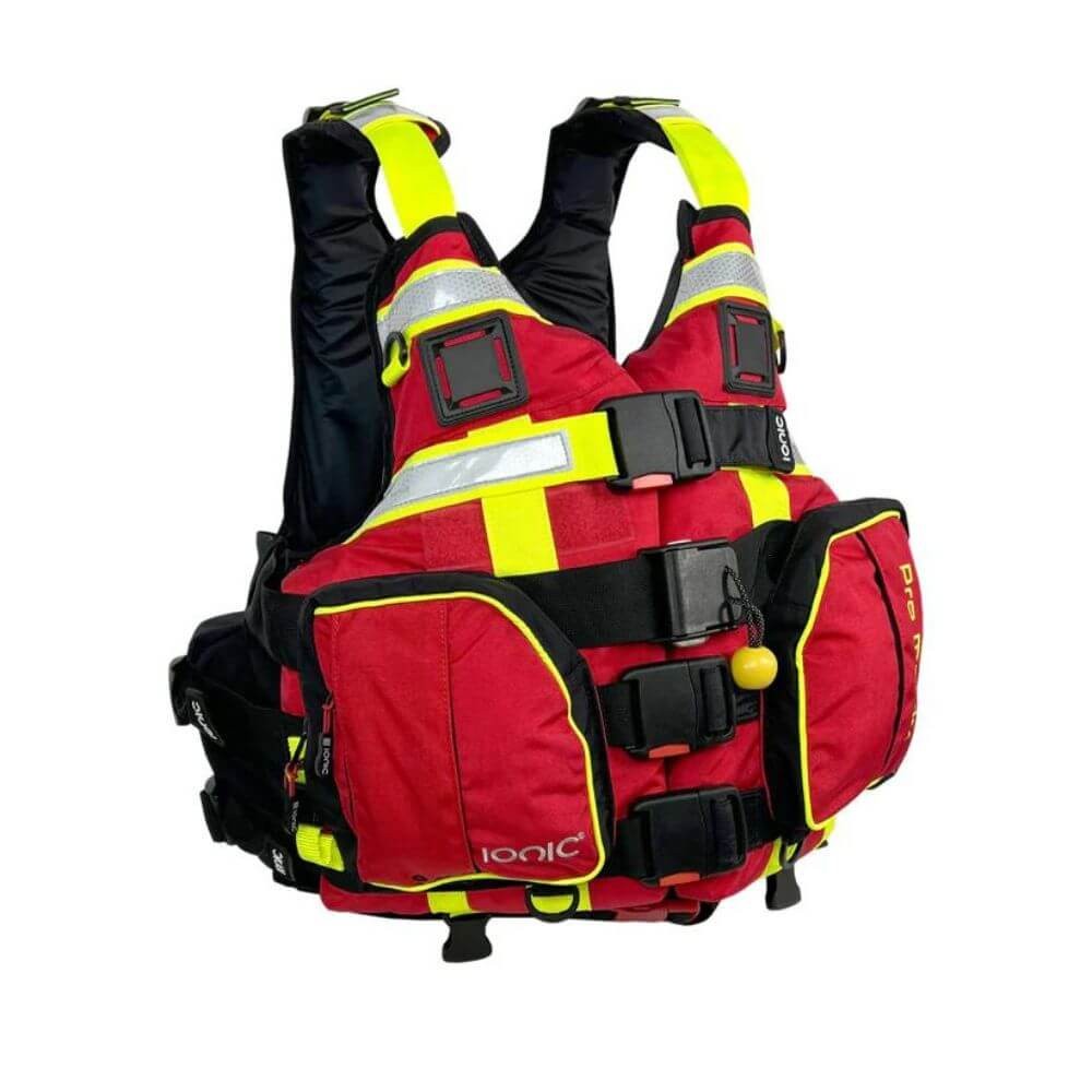 IONIC PRO MATRIX RED RESCUE LIFEJACKET Water rescue protective clot...