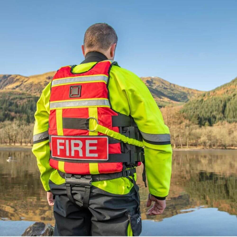 IONIC PRO MATRIX RED RESCUE LIFEJACKET Water rescue protective clot...
