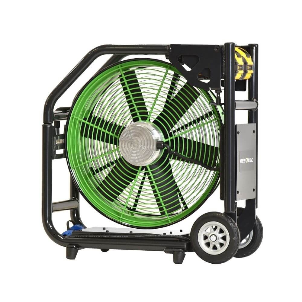 RESQTEC SUPER VAC 18" BATTERY FAN Battery ventilators