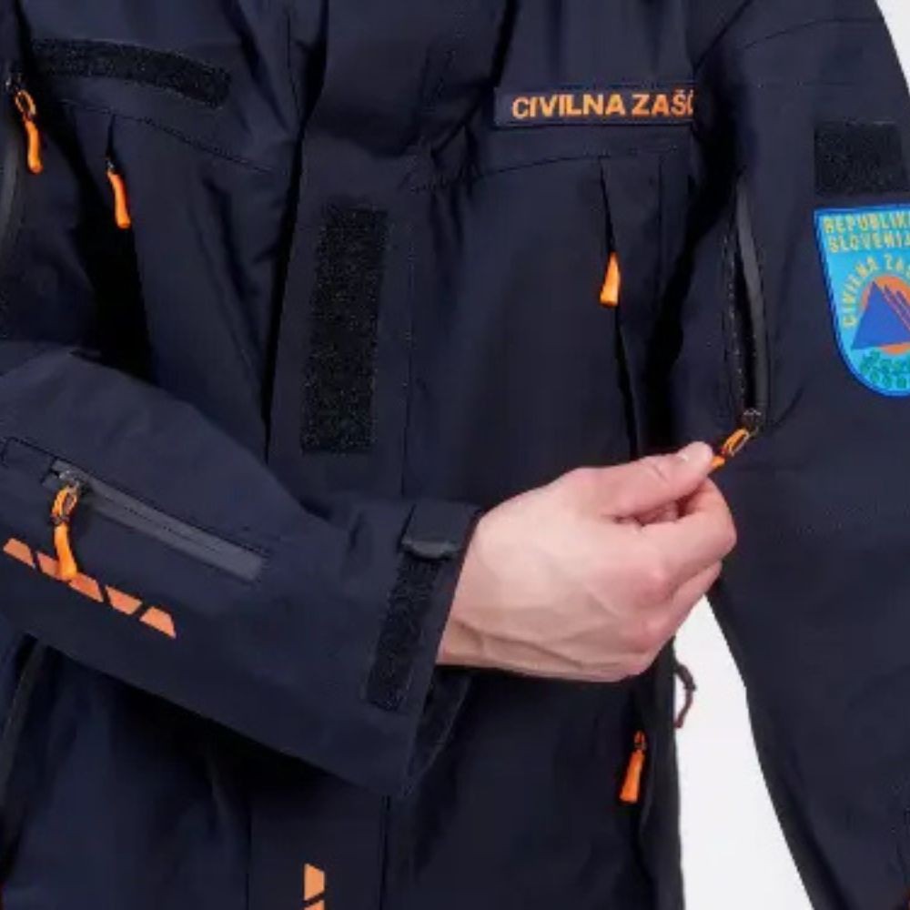 CIVIL PROTECTION RAIN JACKET - WOMAN Disaster control