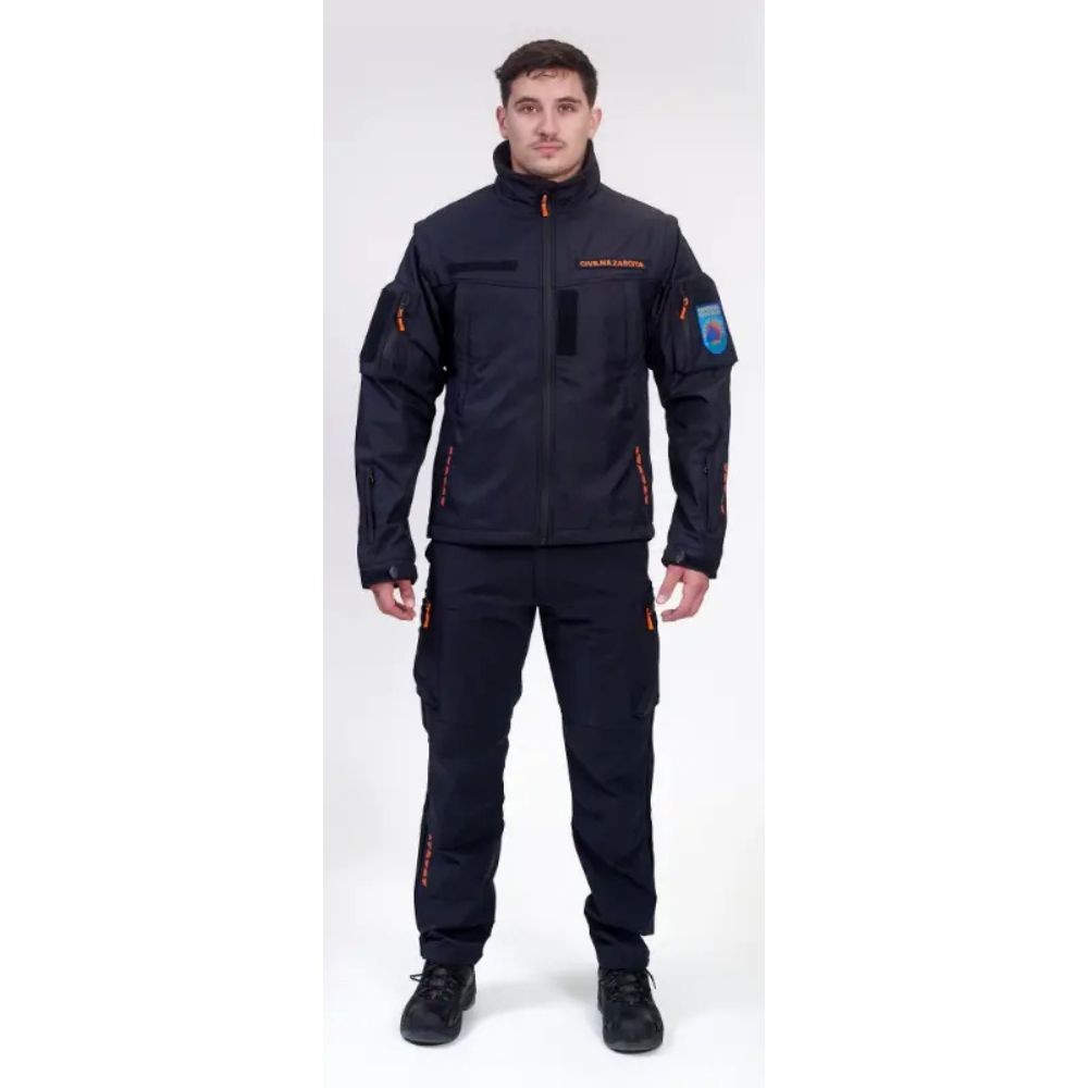 CIVIL PROTECTION SOFTSHELL JACKET - MALE Disaster control