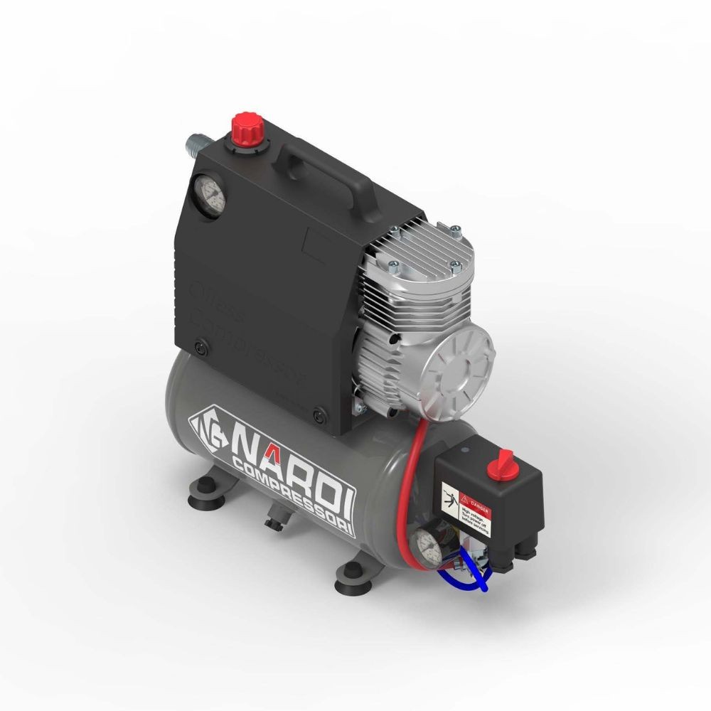 NARDI SILVERSTONE 2, 5 LIT BATTERY OIL-FREE COMPRESSOR - 24 V Batte...