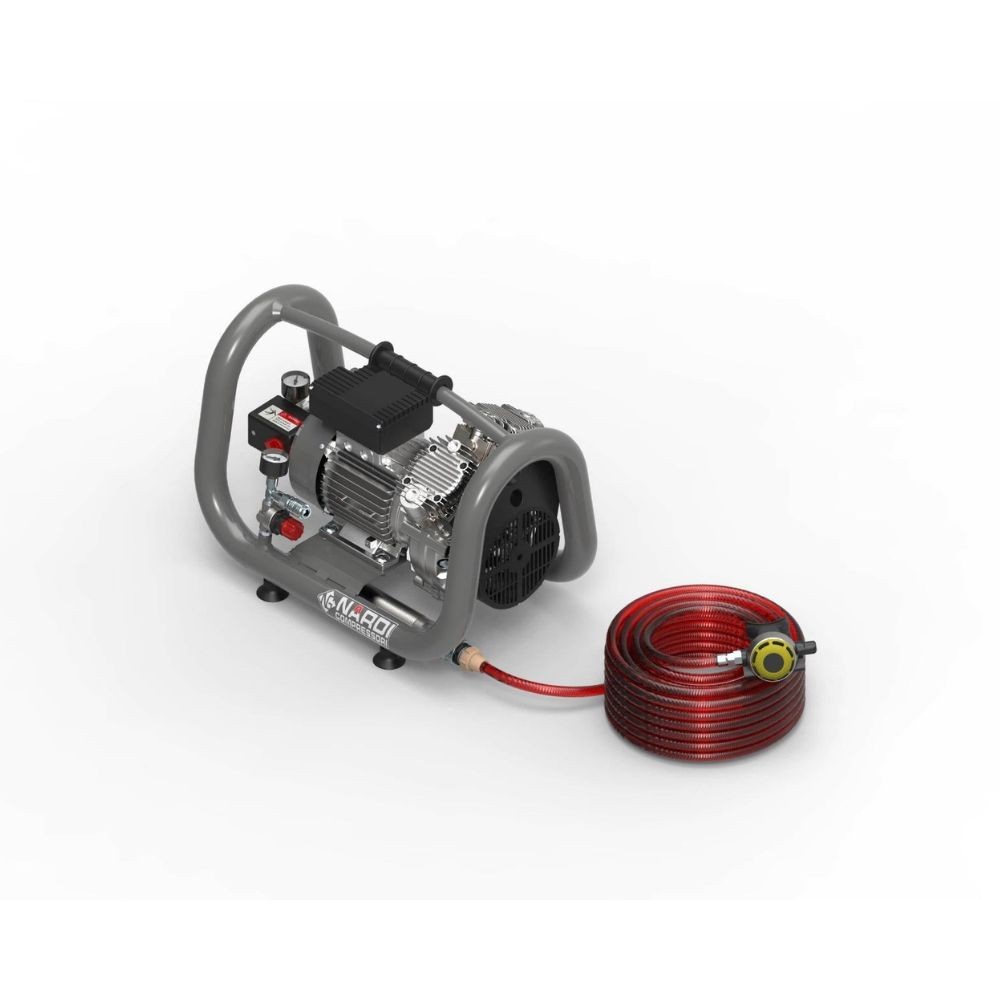 NARDI EXTREME HOOKAH 3T, 1,5 HP, 5 LIT OIL-FREE COMPRESSOR - 230 V ...