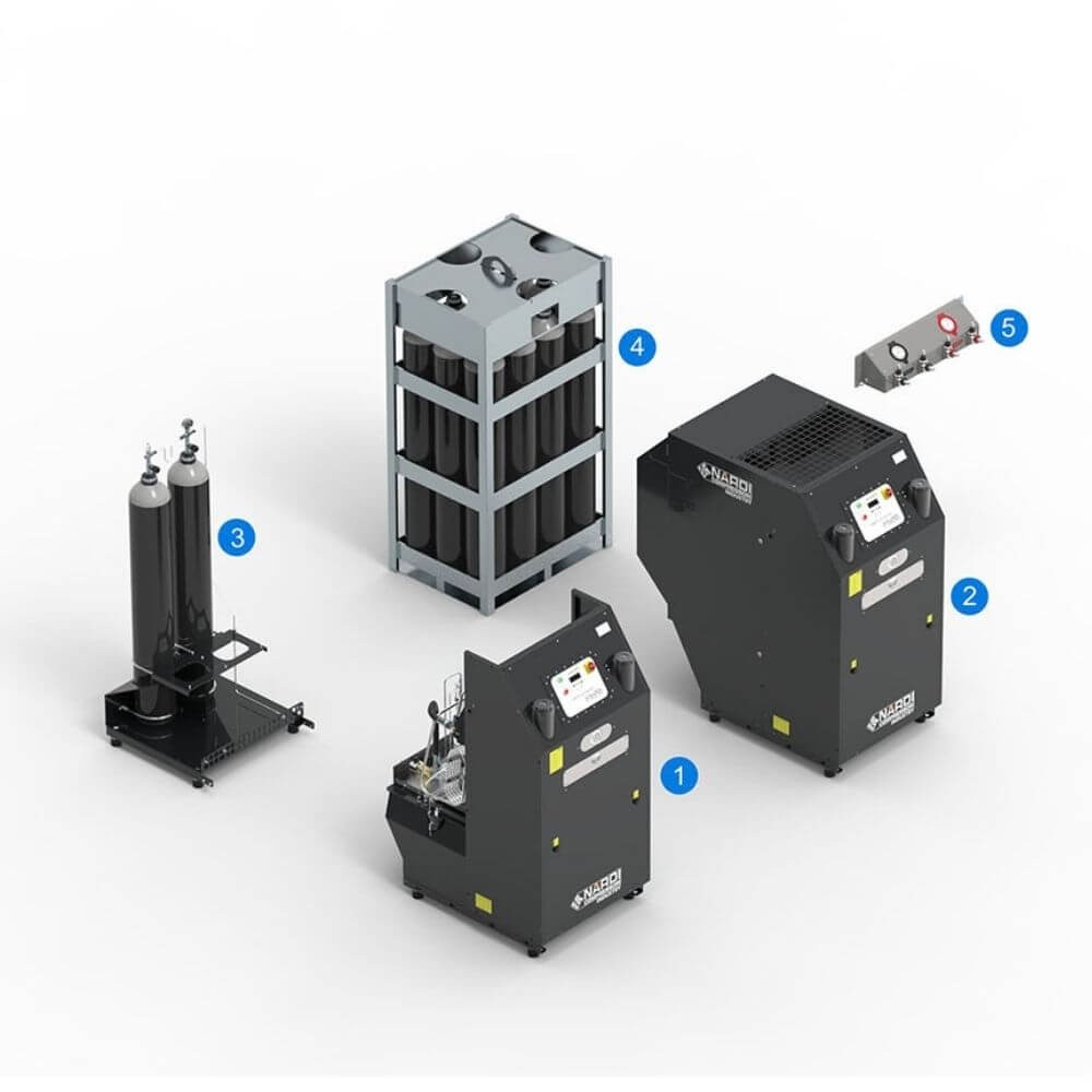 NARDI PACIFIC MX NITROX HIGH-PRESSURE COMPRESSOR Electric compressors