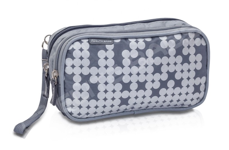 ELITE BAGS DIABETES BAG DIA’S DELUXE - SILVER Diabetics