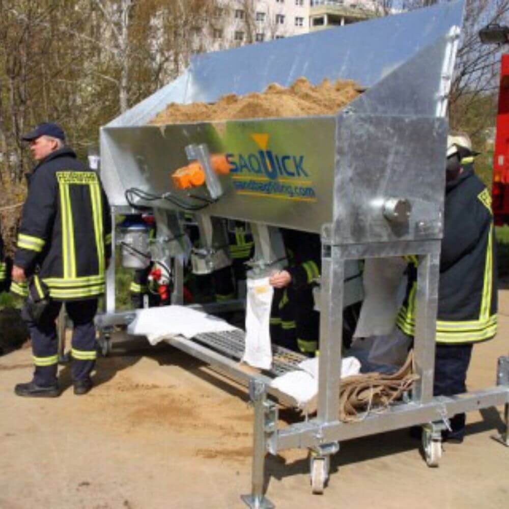 SAQUICK TITAN 2.400 SANDBAG FILLING MACHINE Sandbag filling machines
