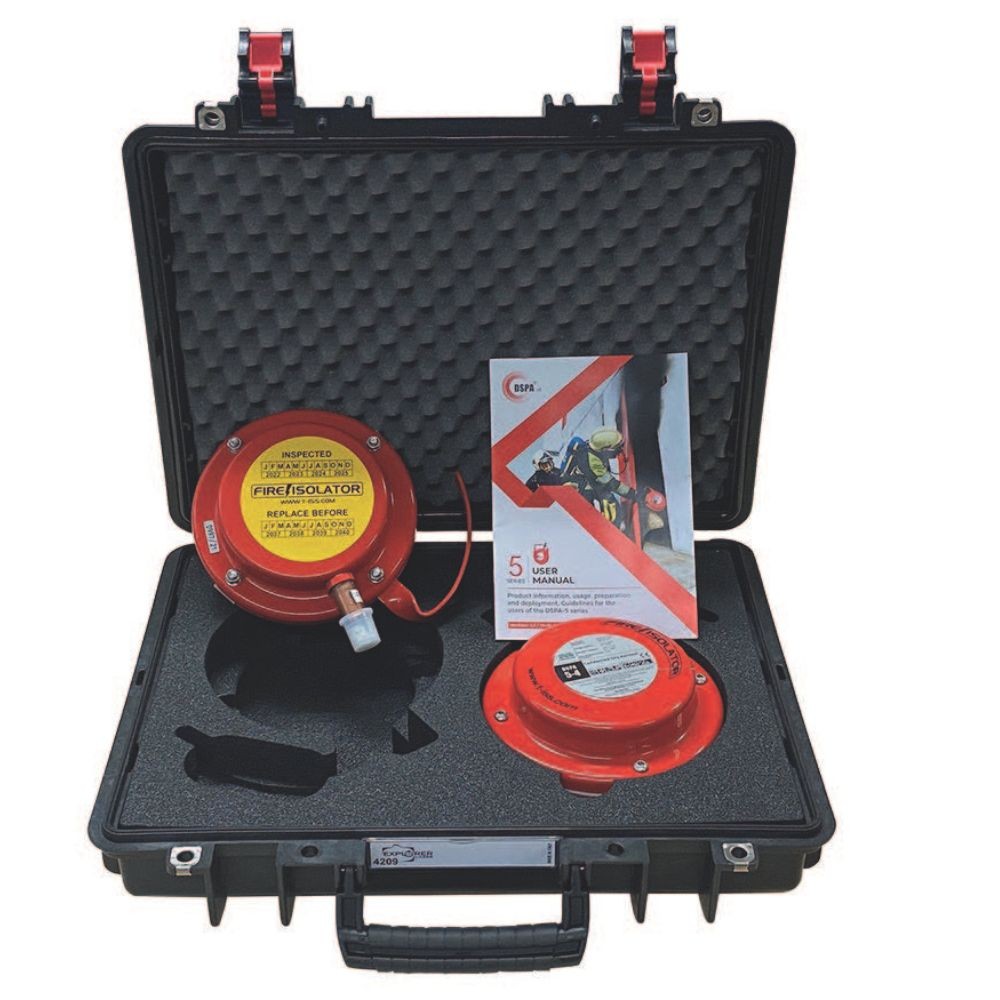 FIRE ISOLATOR AEROSOL FIRE EXTINGUISHER IN A CASE Electric vehicles