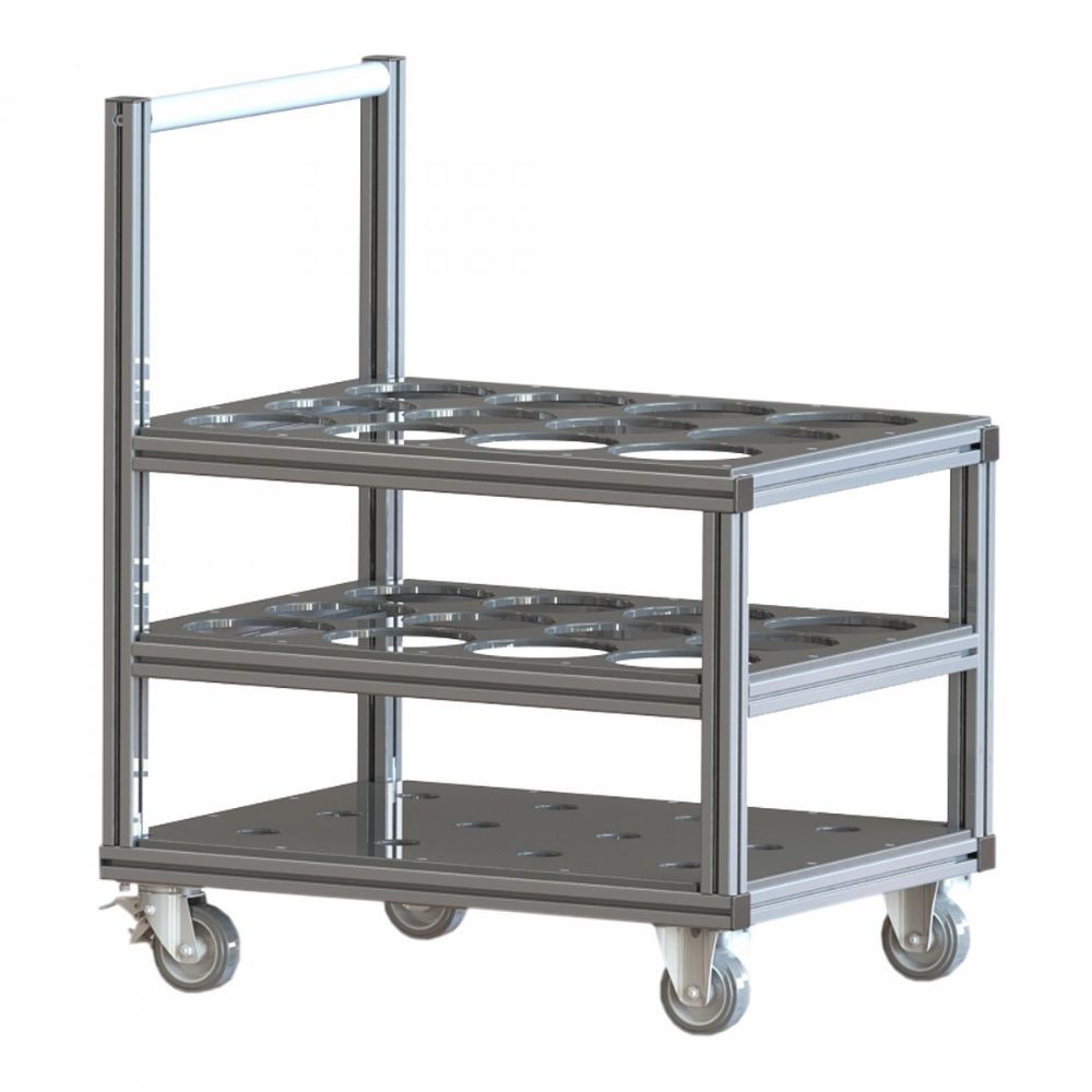 TRANSPORT TROLLEY FOR AIR CYLINDERS Air Cylinders